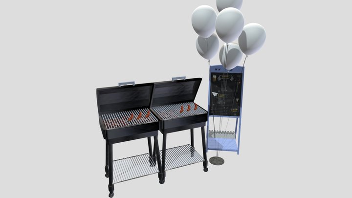 Grill 3D models - Sketchfab