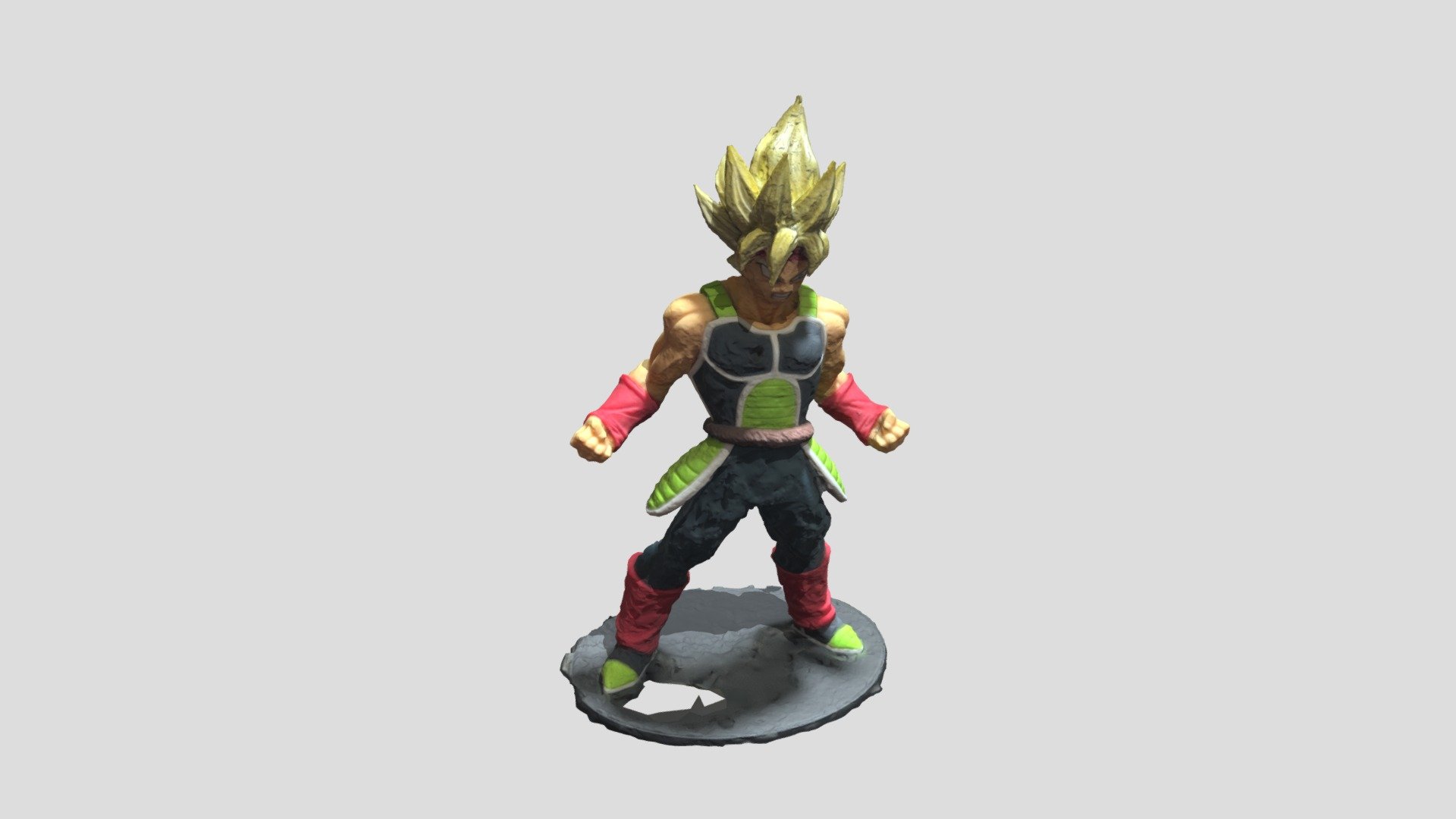 Bardock - 3D model by SV44 [98692fb] - Sketchfab