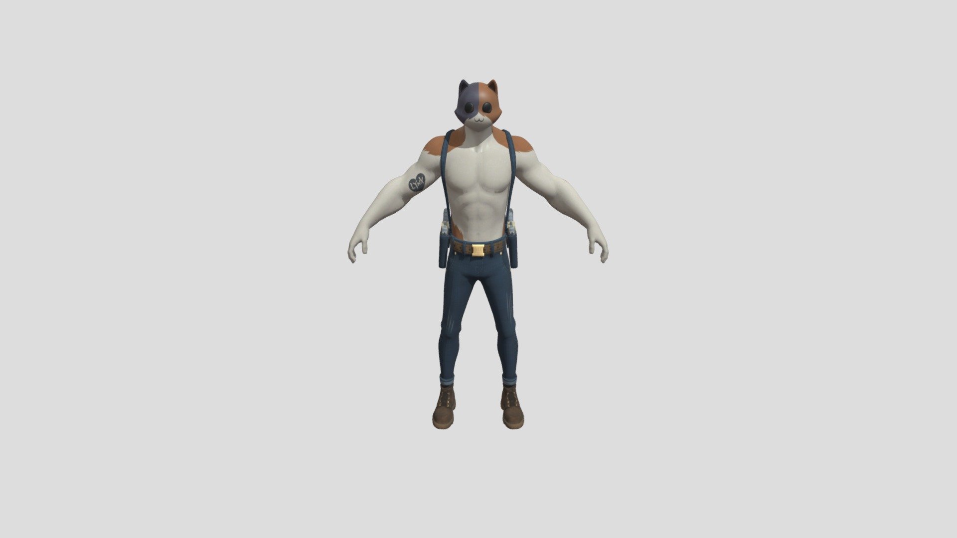 meowscle rig - Download Free 3D model by gaming lewis (@lewisjacob641 ...