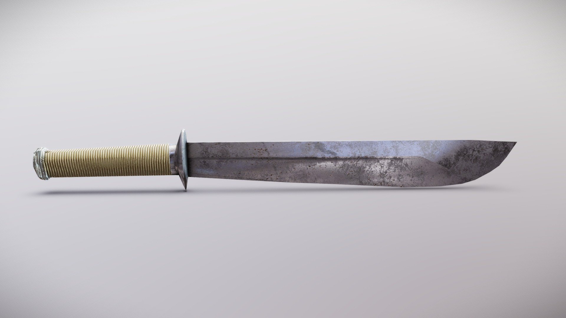 Ultra low poly well-worn blade - Download Free 3D model by Orpind ...