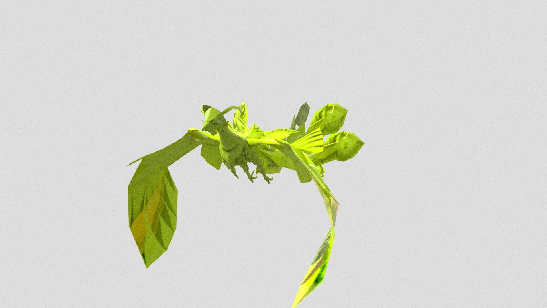 phoenix-bird - 3D model by 1315080172 [986a6ff] - Sketchfab