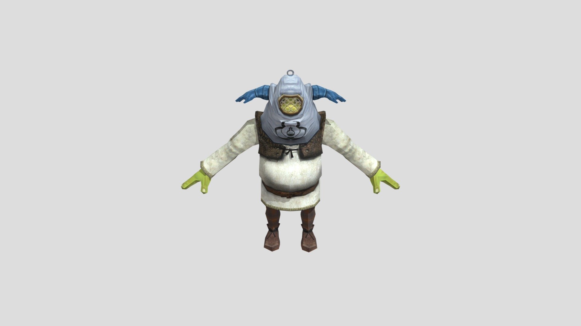 PC Computer - Shrek 2 - Shrek Hazmat - Download Free 3D model by Kyle ...