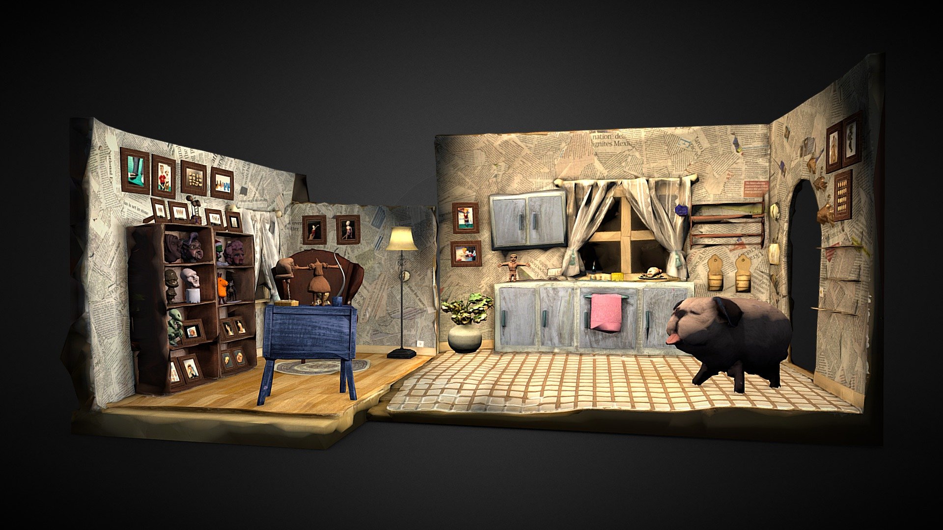Photogrammetry Puppet Display - Download Free 3D model by Ellis Rogers ...