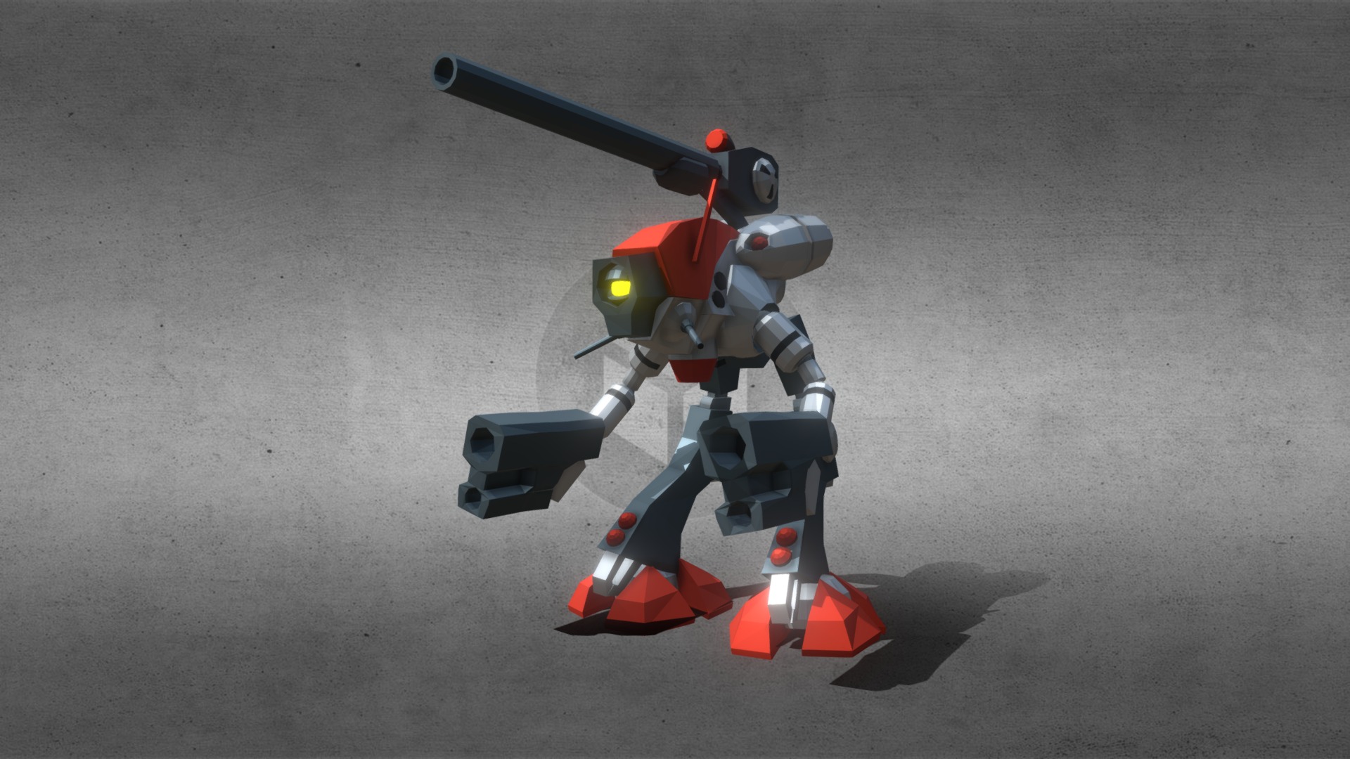 SD Macross Glaug Officer Battle Pod - Download Free 3D model by tipatat ...