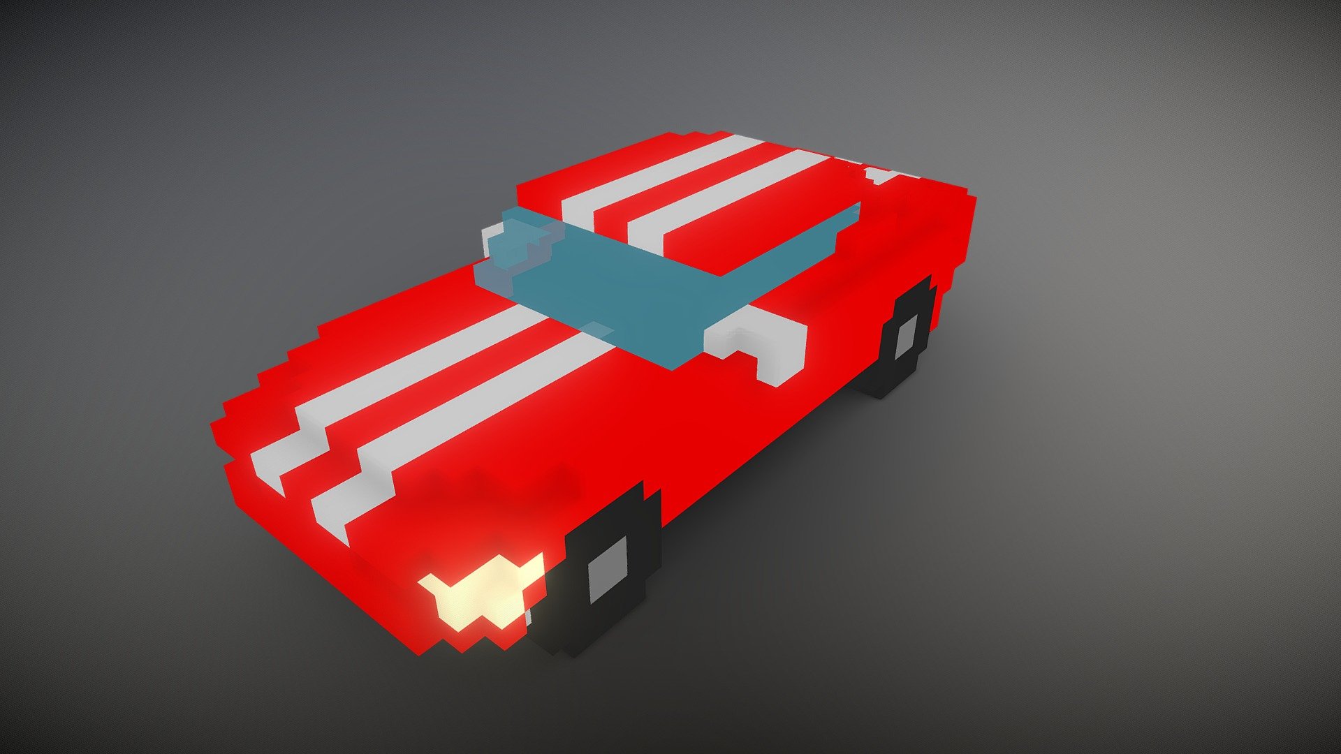Car v1 - voxel art - Download Free 3D model by xyzpico36 [986f024 ...