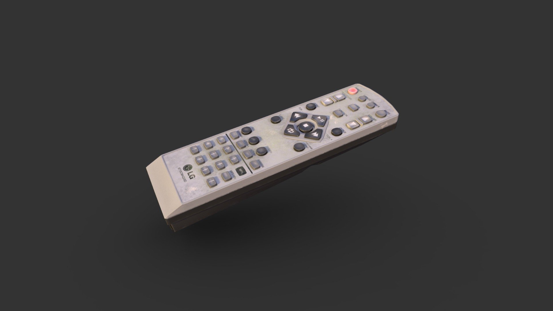 Old remote control - Buy Royalty Free 3D model by Chili990 [98708f5 ...