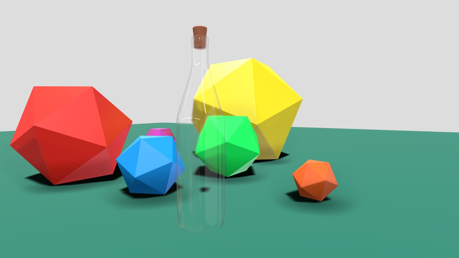 Bottle - 3D model by German Quaint (@GermanQuaint) [9872cfd] - Sketchfab