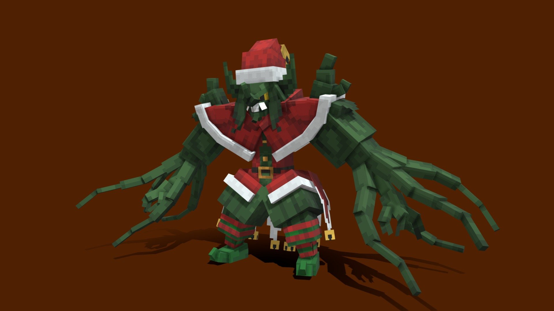 Grimmsnarl Christmas Regular (Cobblemon) - 3D model by PokeResort ...
