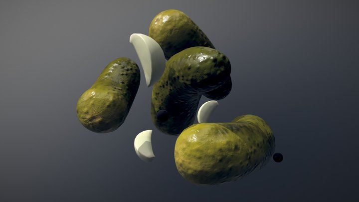 Garlic-clove 3D models - Sketchfab