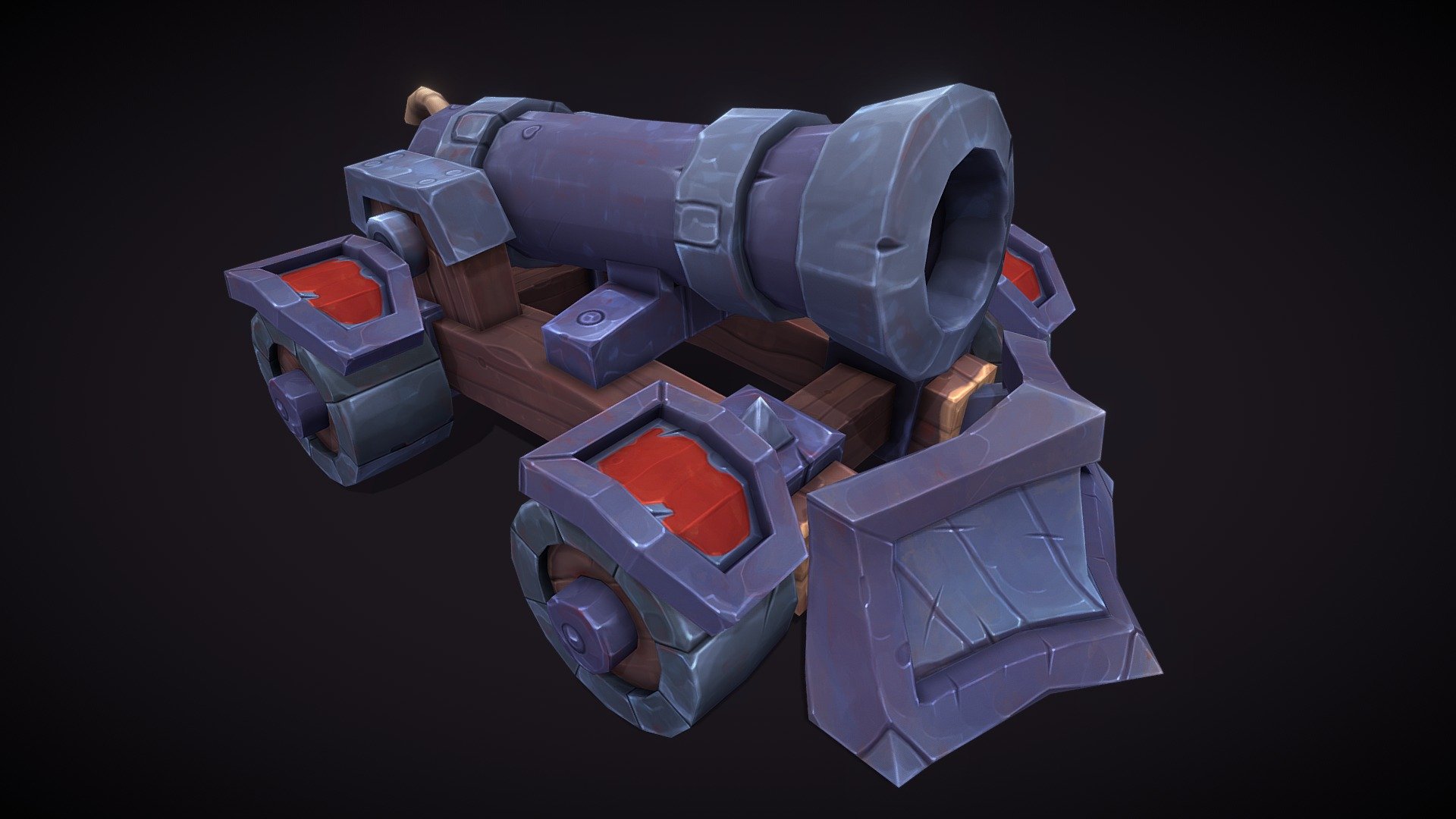 War Machines - Cannon - Buy Royalty Free 3D model by ZugZug Art ...