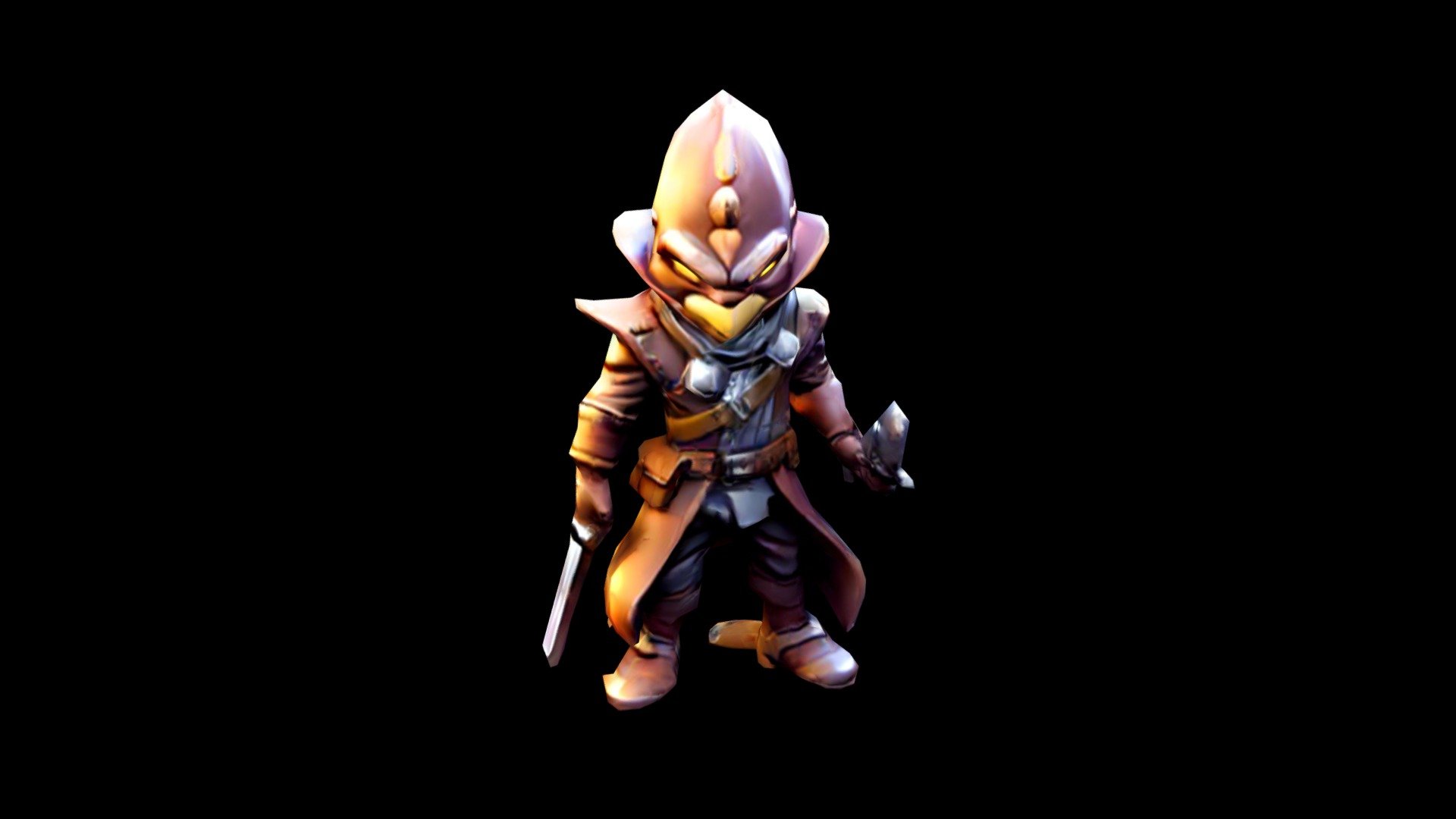 A Heroic Steampunk Knight - Download Free 3D model by klrxyz [987b3fb ...