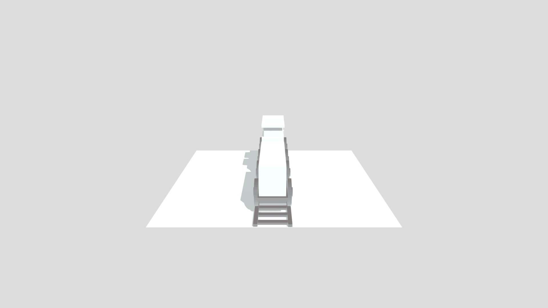 Toy Train Scene (primitive meshes only) - 3D model by kilesonfire ...