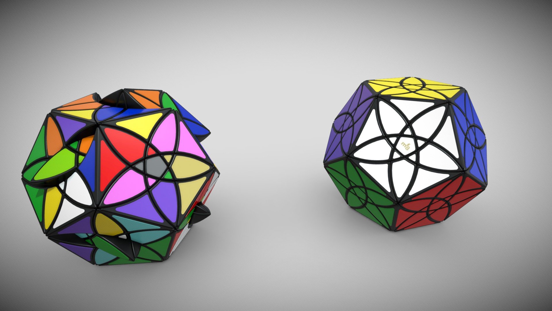 MF8 Bauhinia / Rex Dodecahedron - 3D model by SonnyG1 [987b905] - Sketchfab