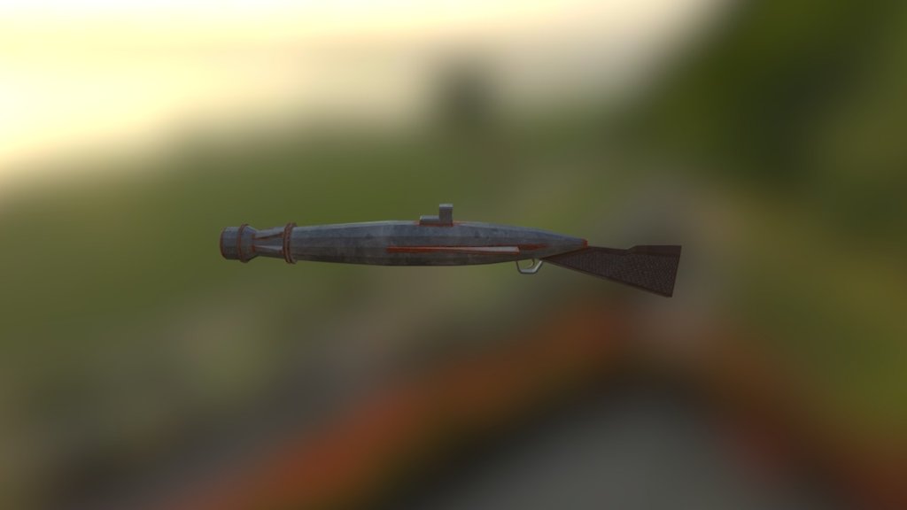 Space Gun - 3D model by IanBealio [987c08e] - Sketchfab