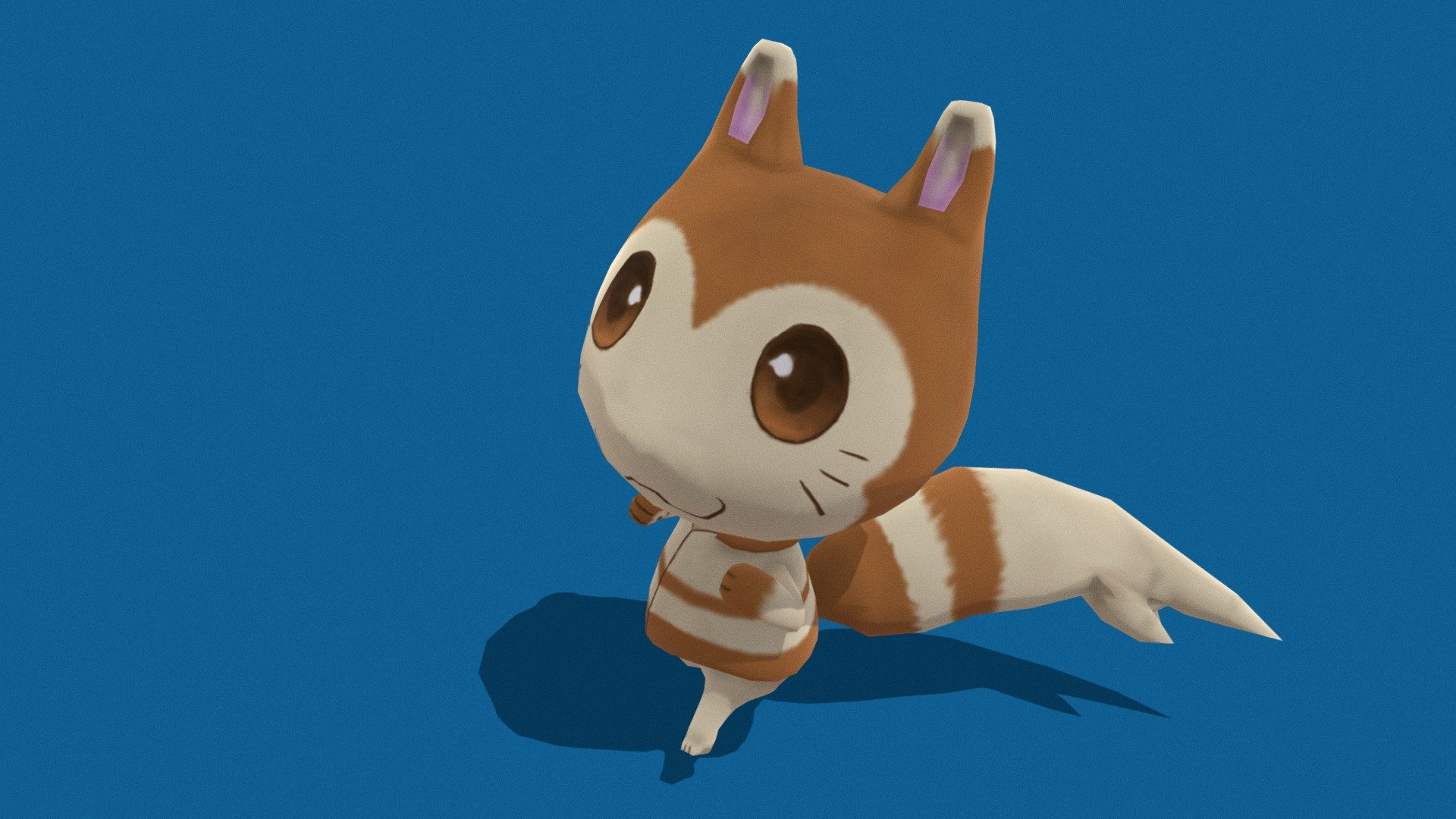 Furret Animal Crossing - 3D model by JAZLUC [987da49] - Sketchfab