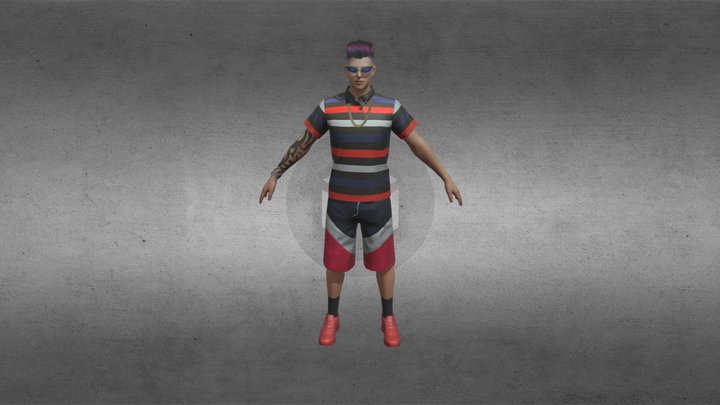 Garena-free-fire 3D models - Sketchfab