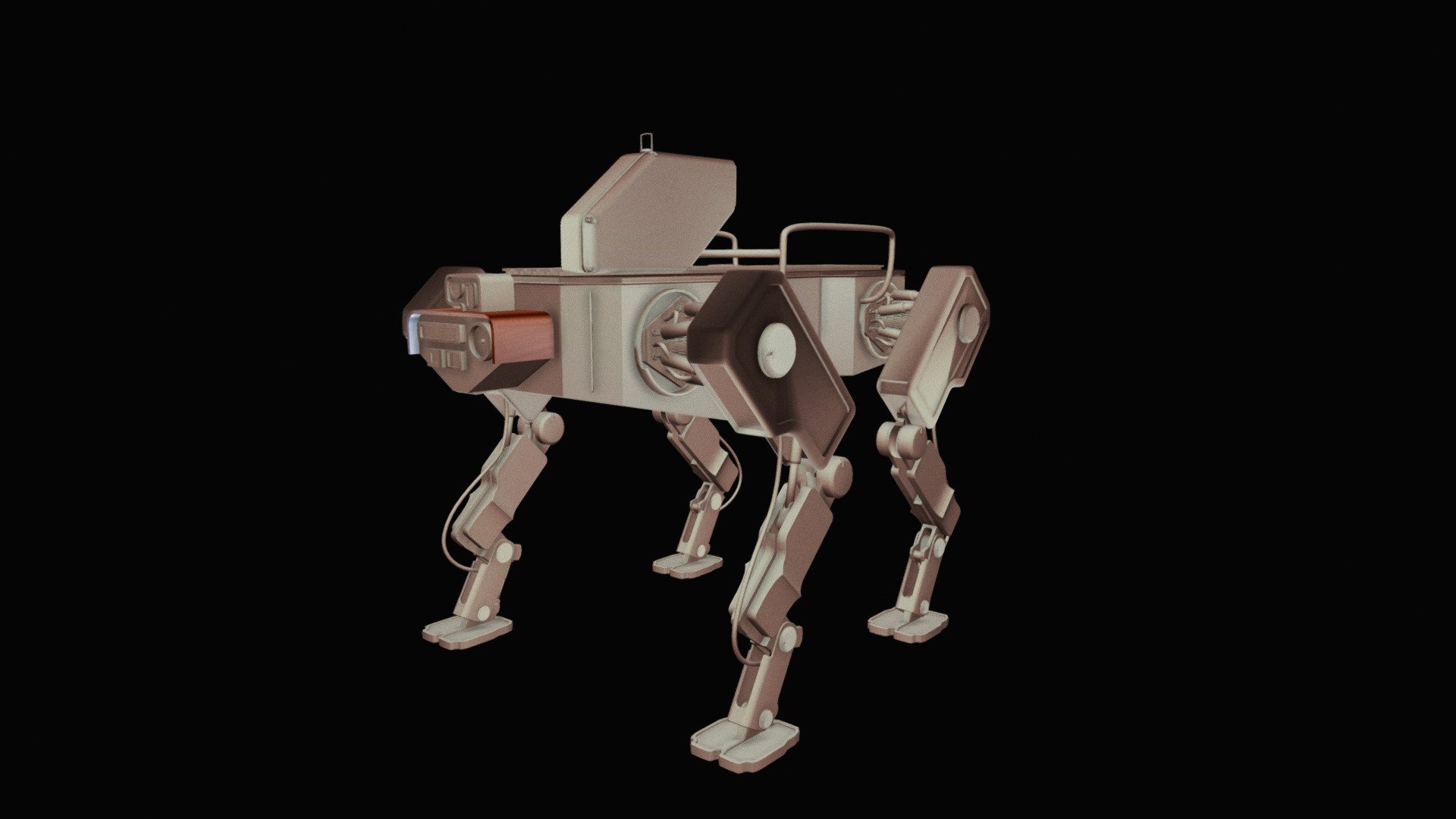 Robot Dog - Download Free 3D model by LM3D (@lm9241221) [987fed4 ...