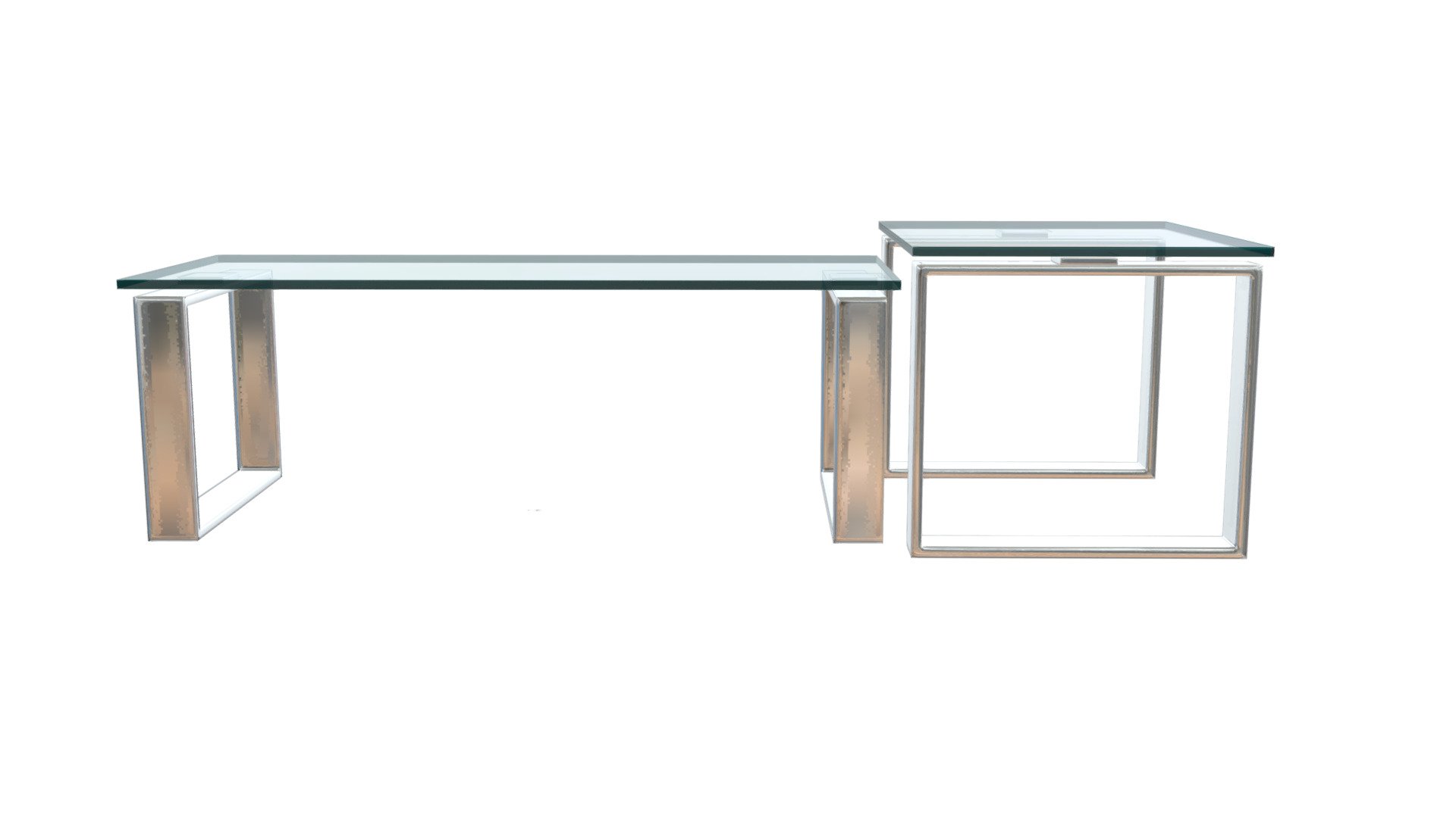 211682 SET DE MESAS DE CENTRO KATRINE 111*69*45 - 3D model by Inmersivo ...