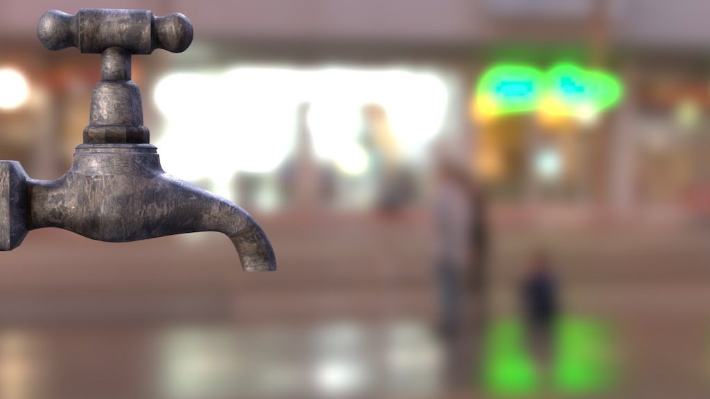 Tap Water Dripping Loop Animation - Download Free 3D model by ...