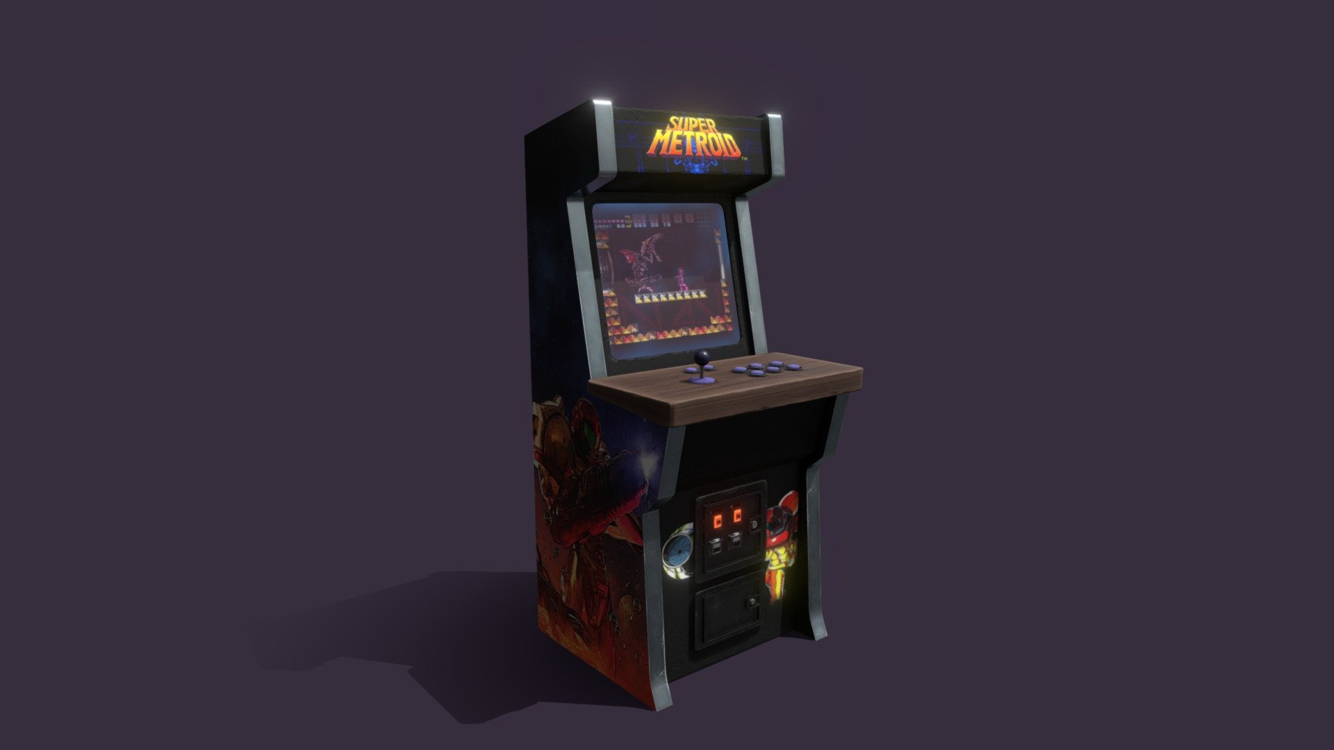 ArcadeMachine - 3D model by Trife42 [9882a02] - Sketchfab