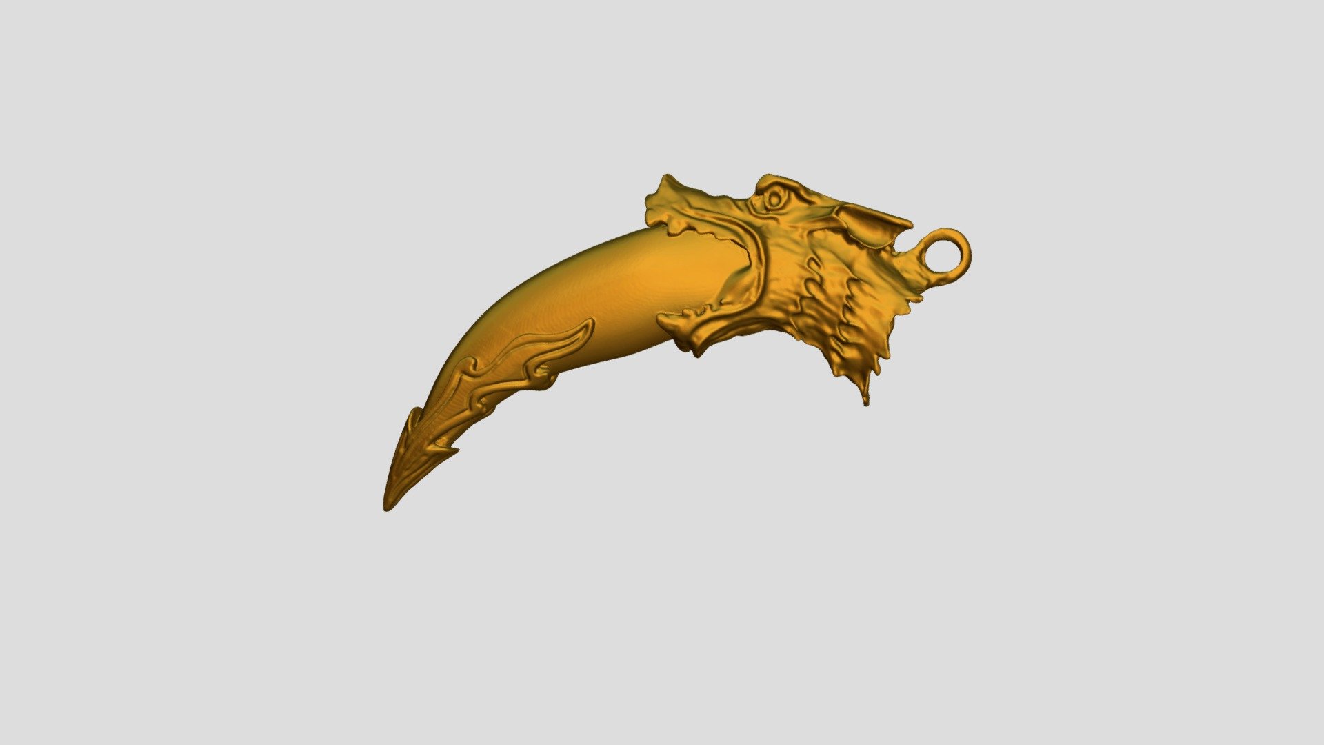 Wolf Teeth Pendant - Download Free 3D model by Thunk3D 3D Scanner ...