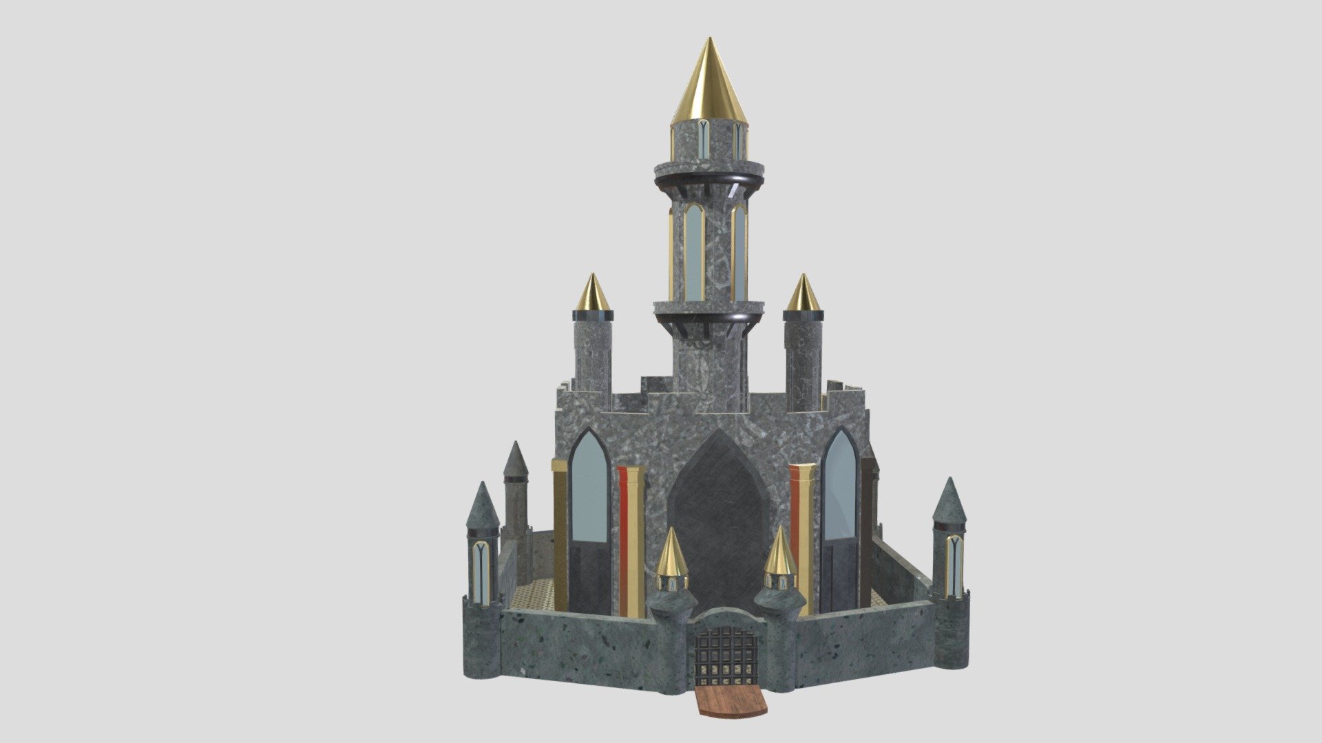 Castillo - 3D model by Mary0 [9882e79] - Sketchfab