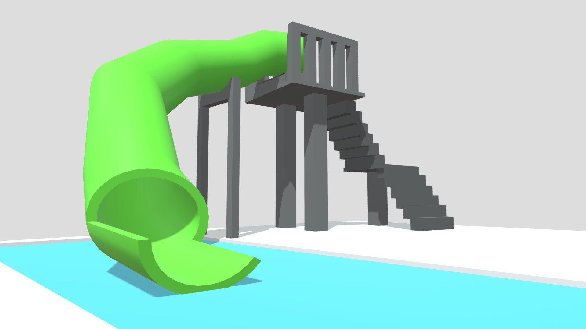 Water Slide - Download Free 3D model by timmy (@timislav845455 ...
