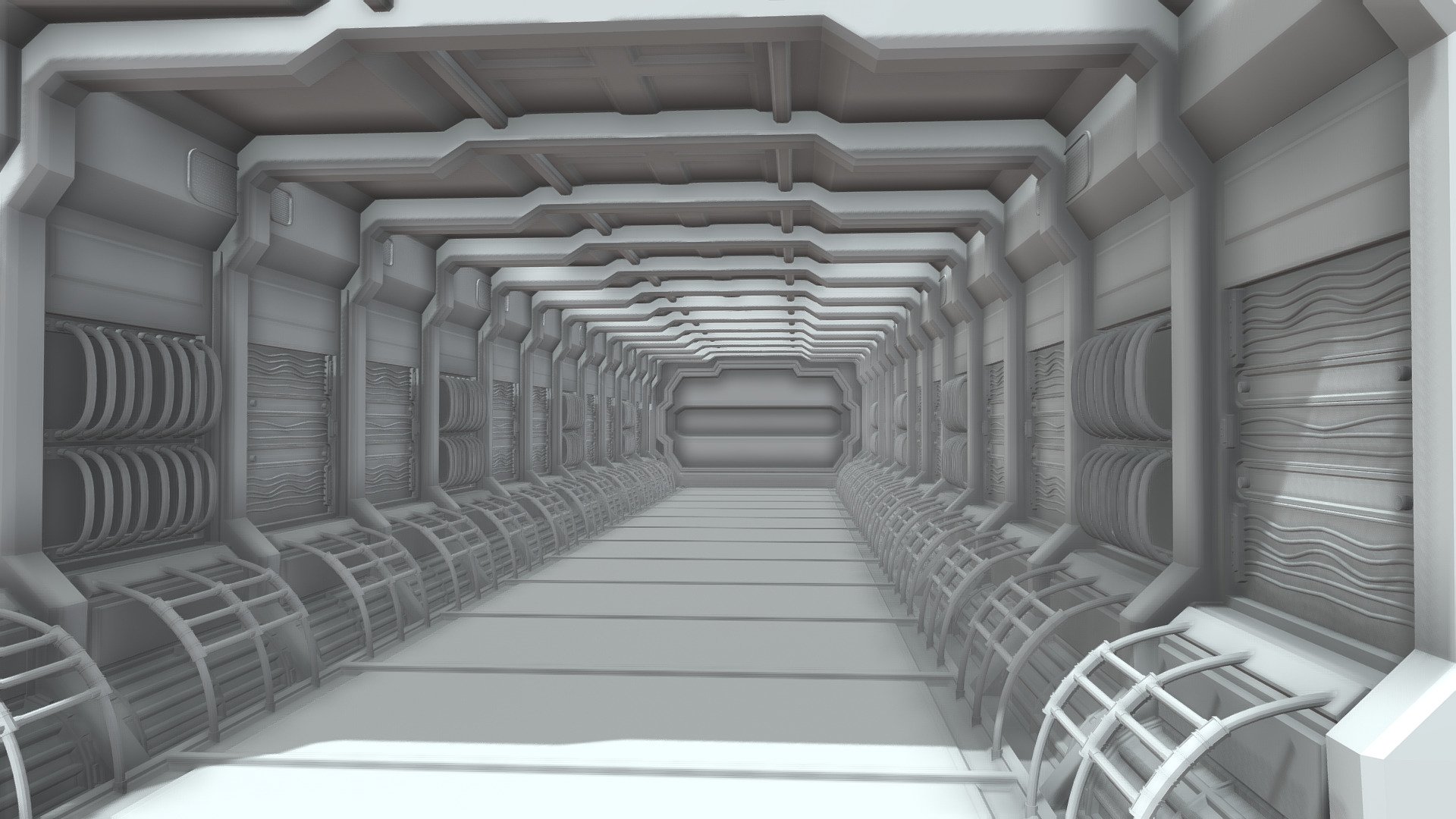 sci room - 3D model by szymii [9884b00] - Sketchfab