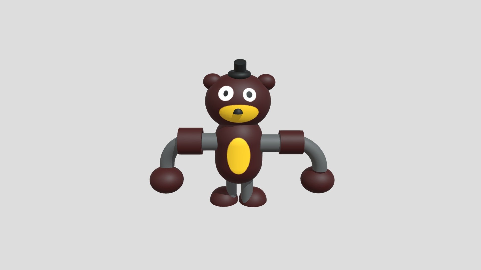 Fnaf freddy (dumb edition) - Download Free 3D model by Dumb models ...