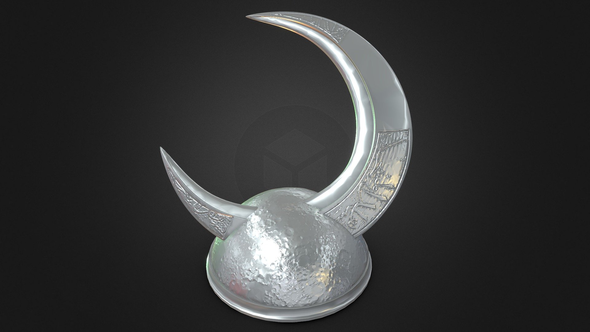 Moon Knight Miniature (Caballero Luna) .STL - Buy Royalty Free 3D model ...