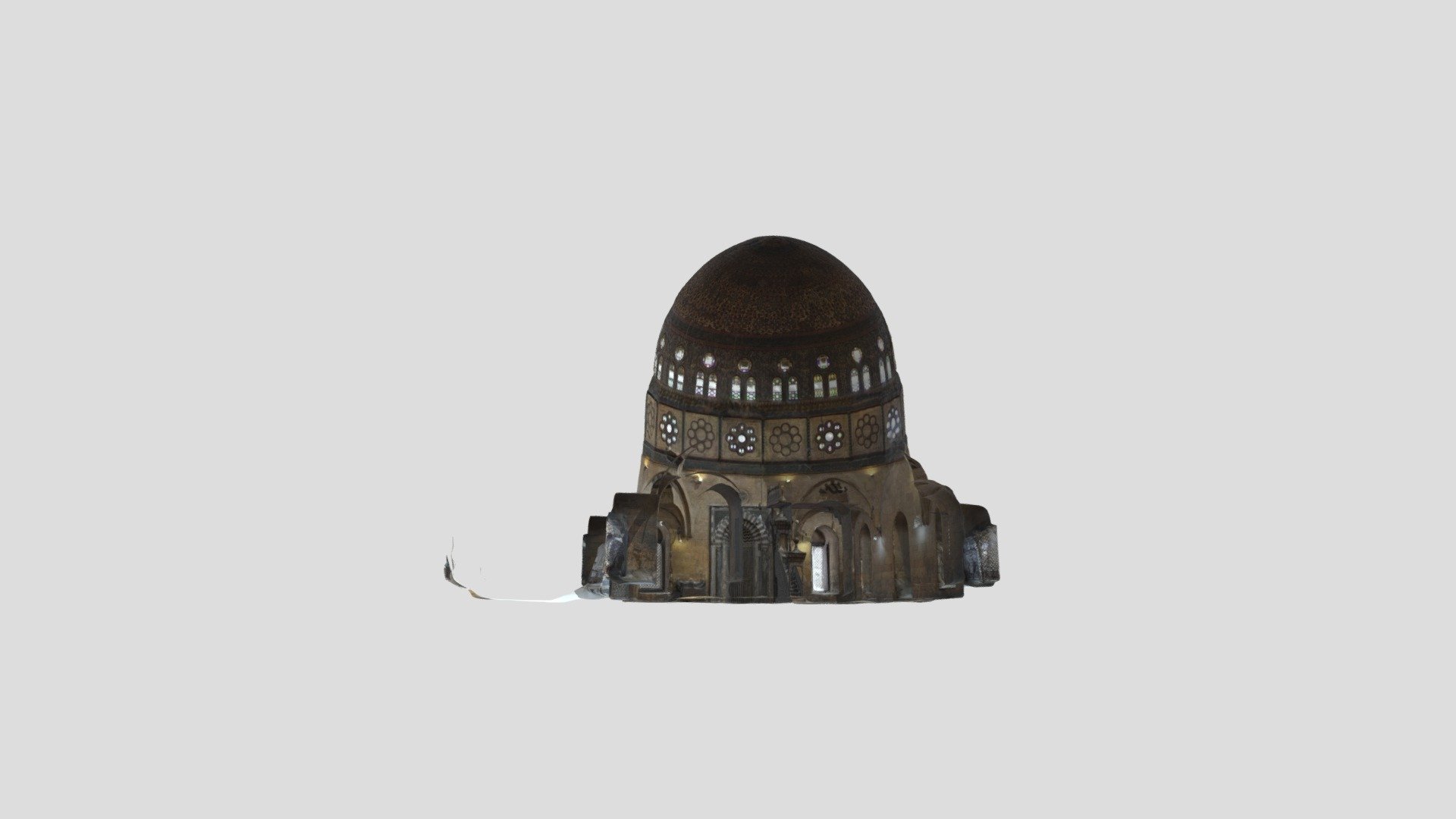 Muhamed Bek Abu Al Dahab Mosque - Download Free 3D model by ...