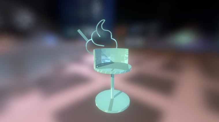 Ice Cream Chair - 3D model by Zgirl12x [988c049] - Sketchfab