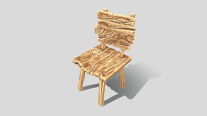 Stylized-wood 3D models - Sketchfab