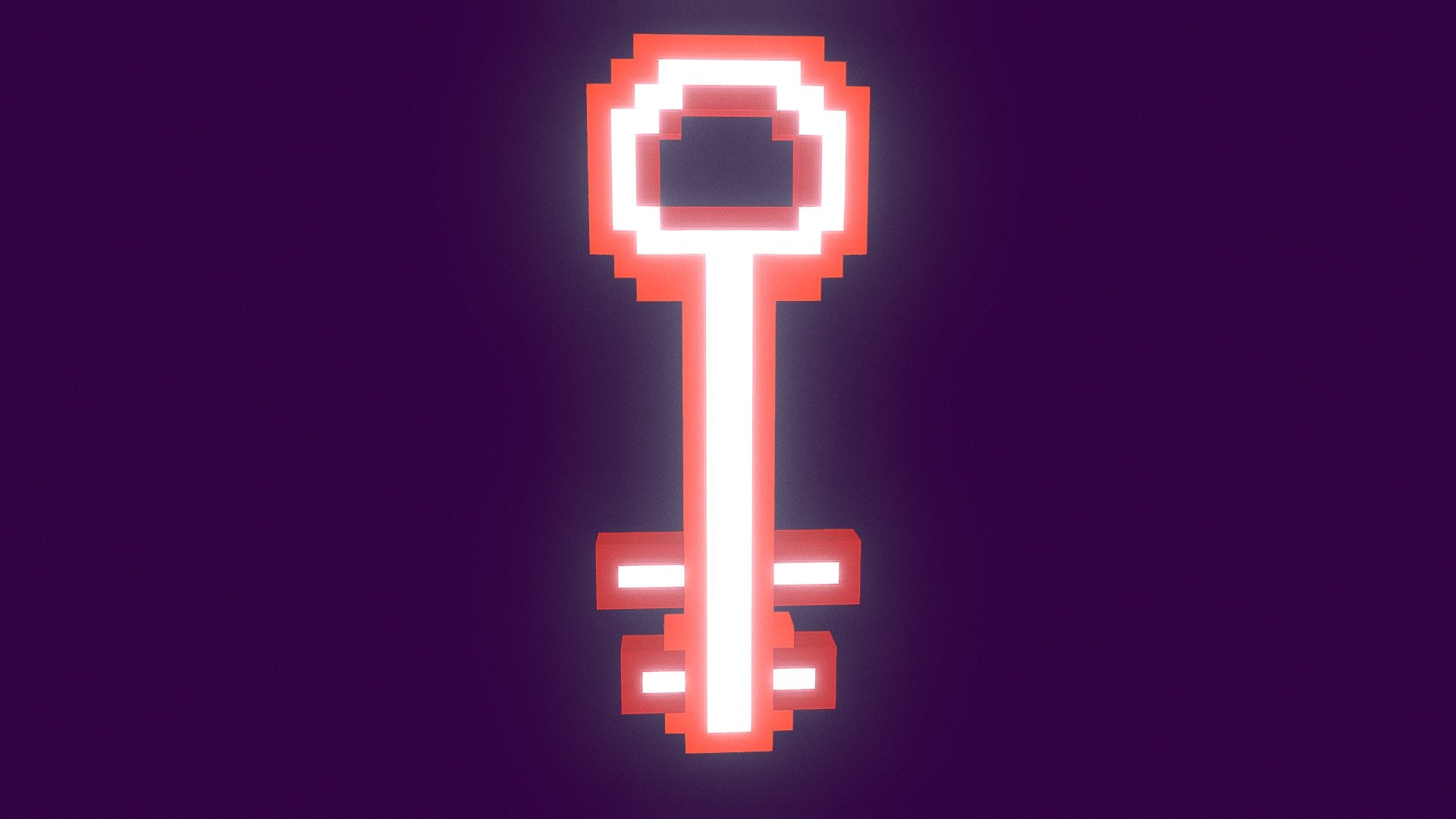 pixel key - Download Free 3D model by alina_dreiman [9891058] - Sketchfab