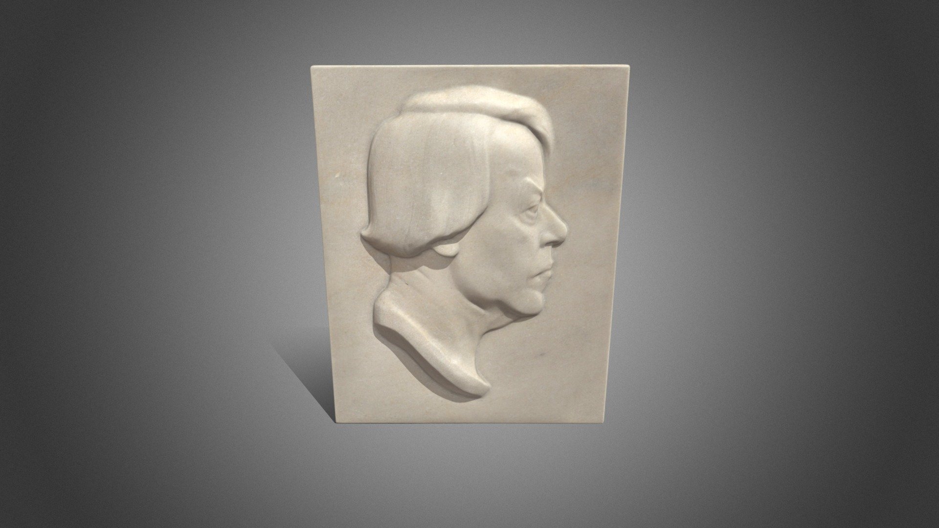 Marmorrelief: Ferdinand Schichau - Download Free 3D model by Deutsches ...
