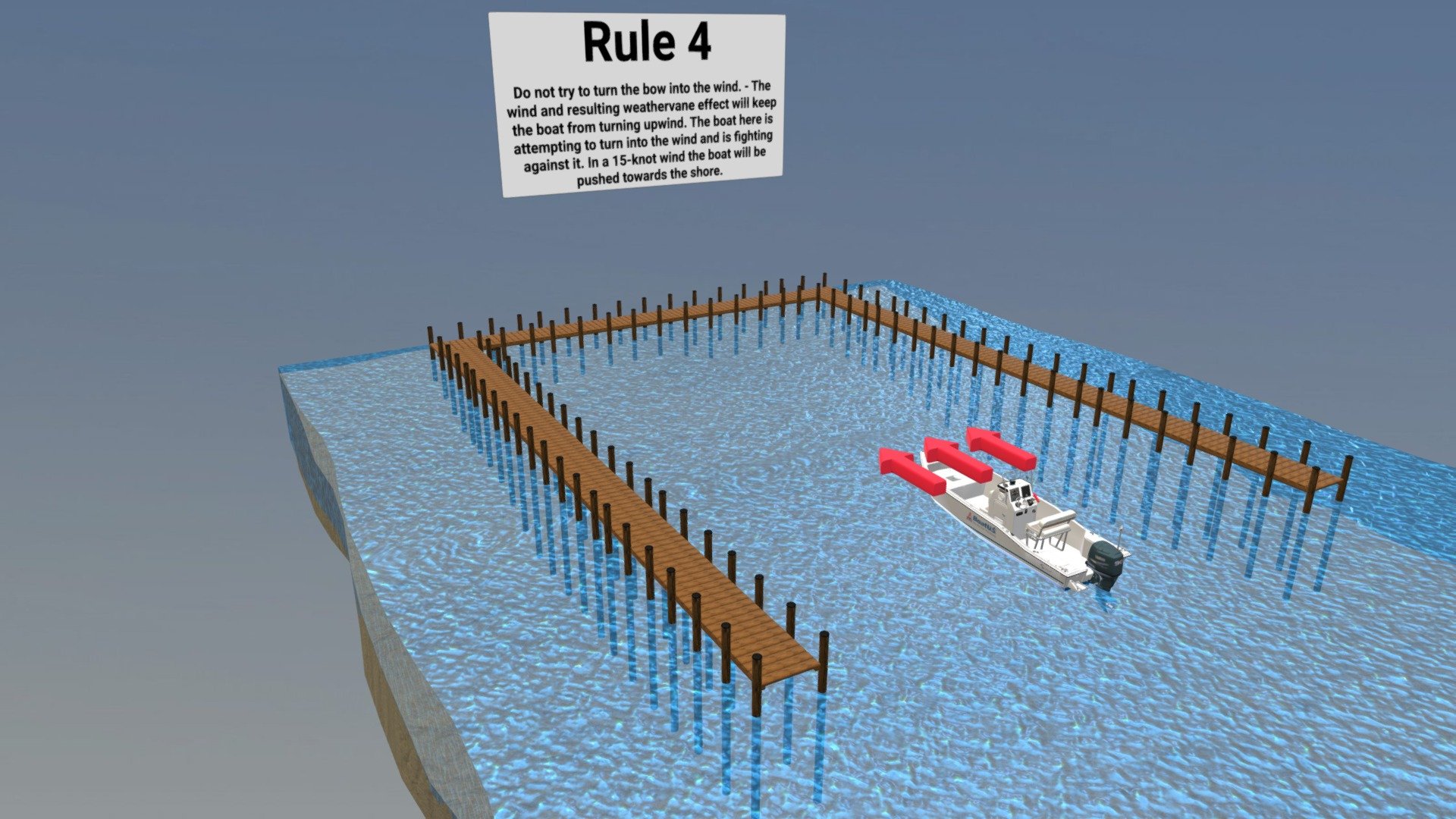 OWT - Ferrying in Wind Rule 4 - 3D model by BoatUS Foundation ...