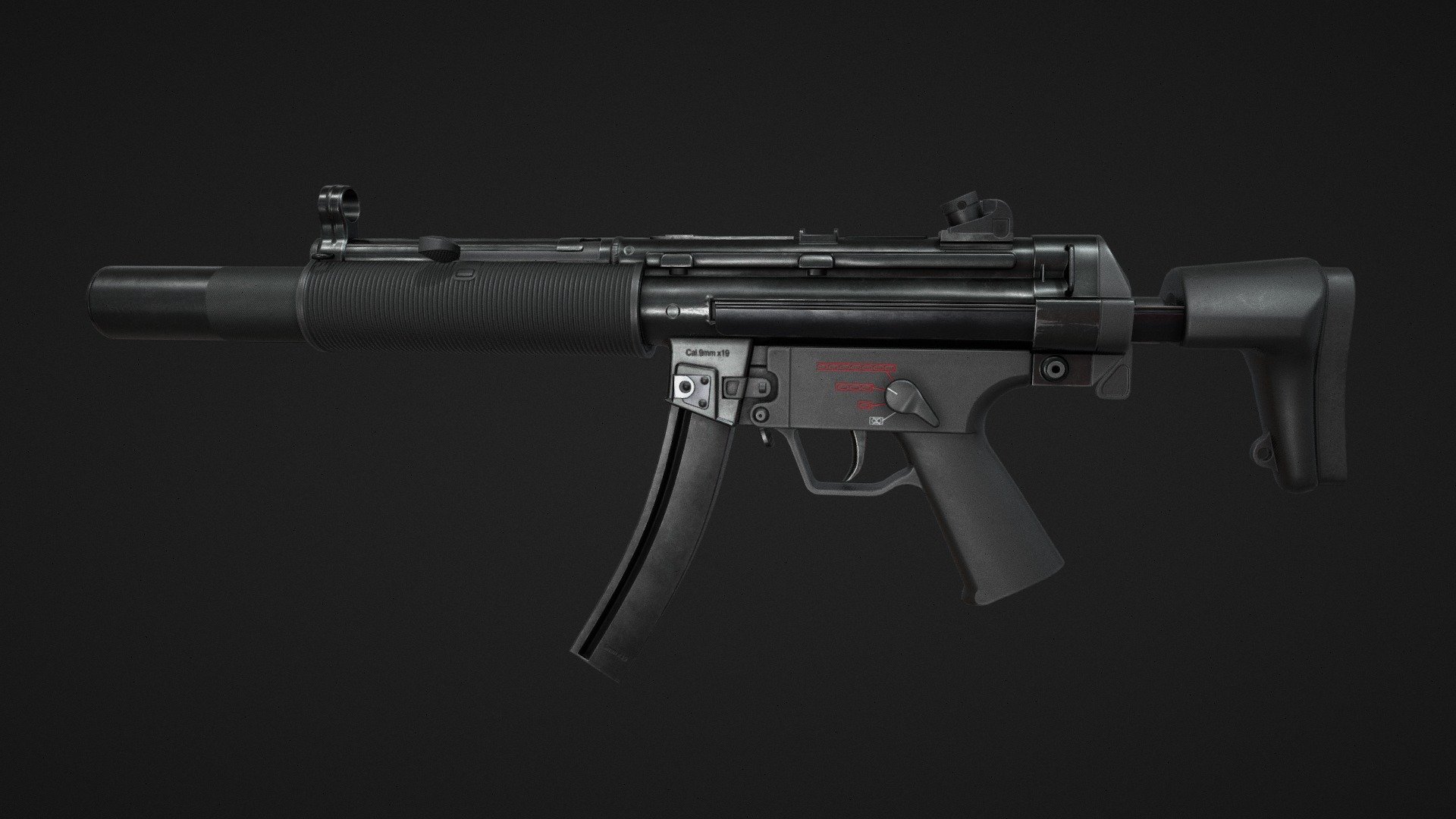 MP5 silenced SD6 - Buy Royalty Free 3D model by MarcusG94 [9891384 ...