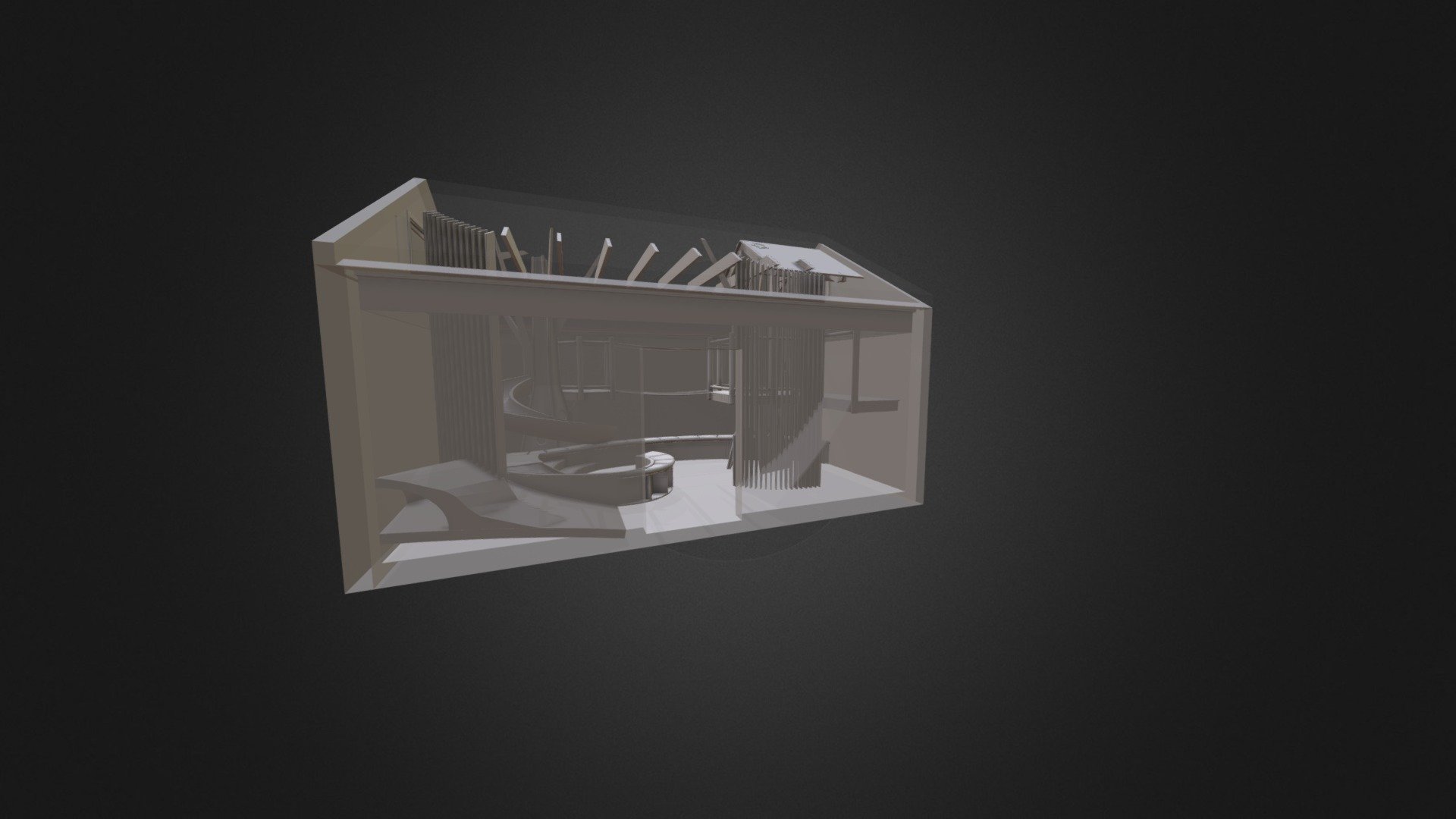 interior model - 3D model by adamleescott [9891640] - Sketchfab