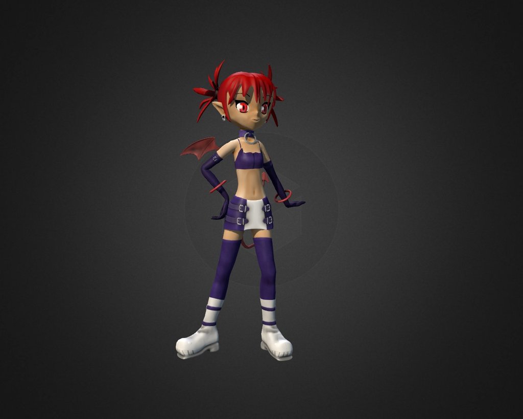 Etna from Disgaea - 3D model by spidermaniac1 [98918fc] - Sketchfab
