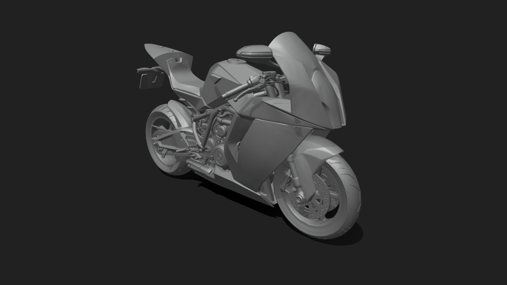 KTM 1190 RC8 2011-2015 Ready to Print STL File - Buy Royalty Free 3D ...