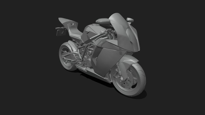 Superbike 3D models - Sketchfab