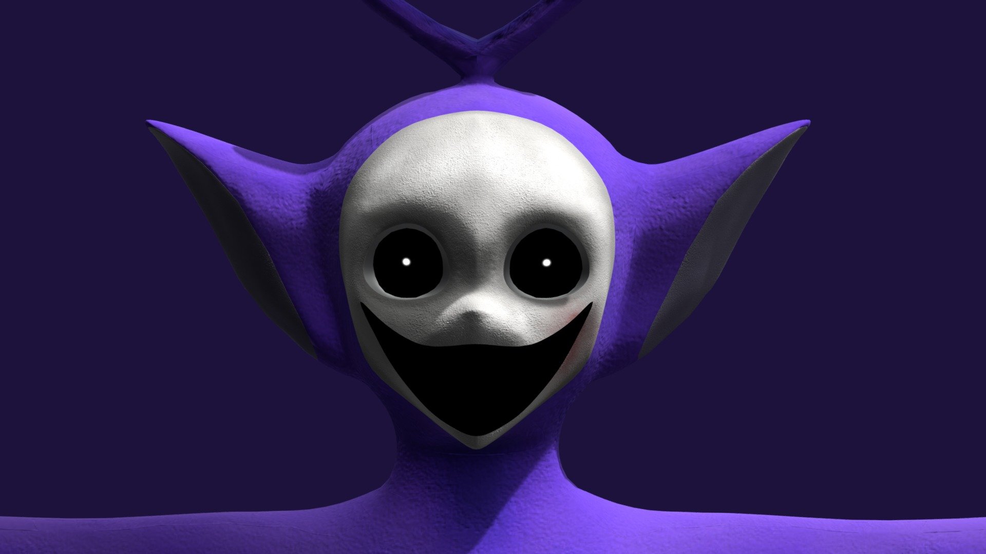 Slendytubbies: Emerge - Tinky Winky (Phase 1) - 3D model by UniverseXP [9895e3f] - Sketchfab