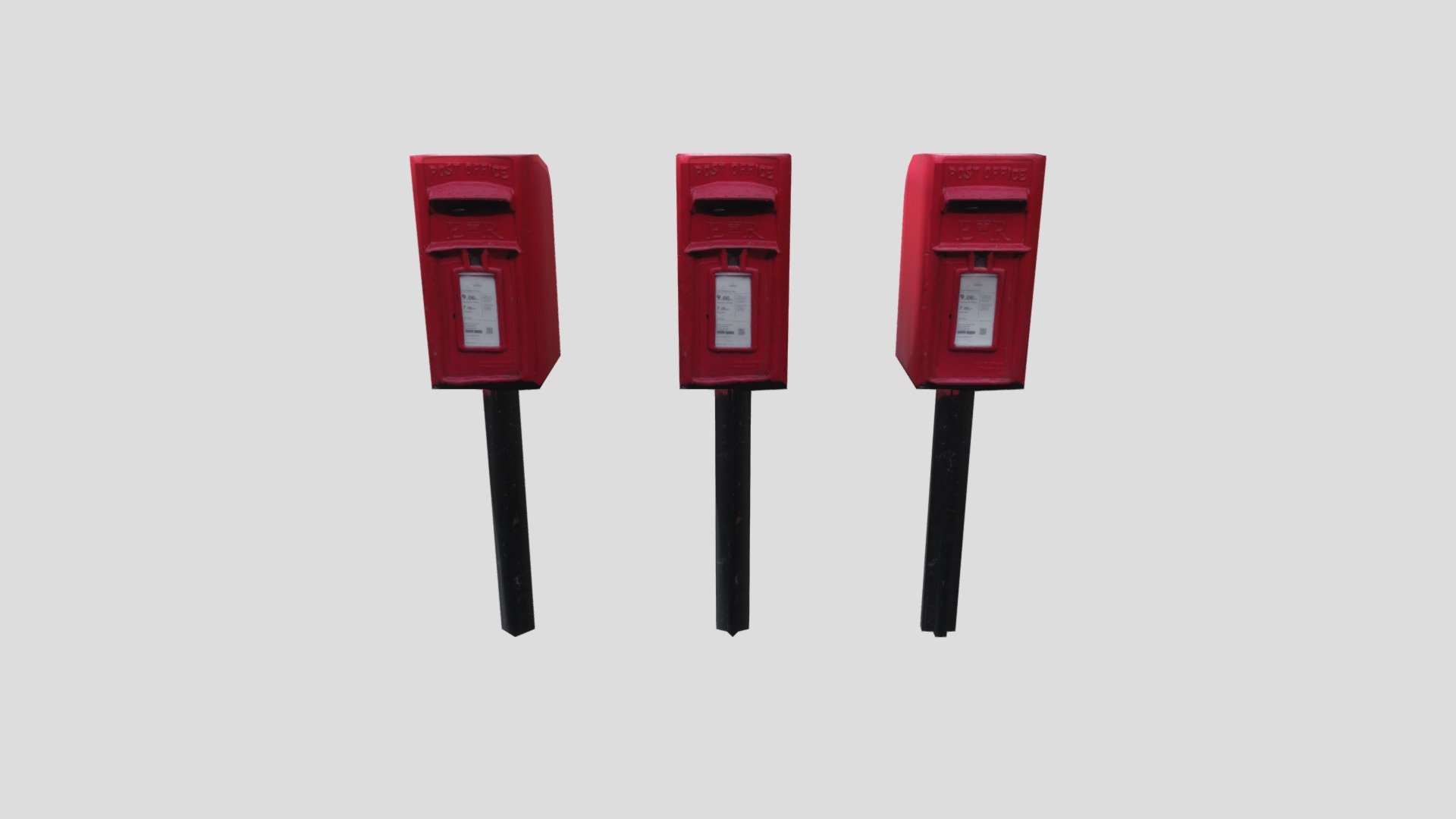 Postbox_objects - 3D model by JackRoberts_3dmodels [9896057] - Sketchfab