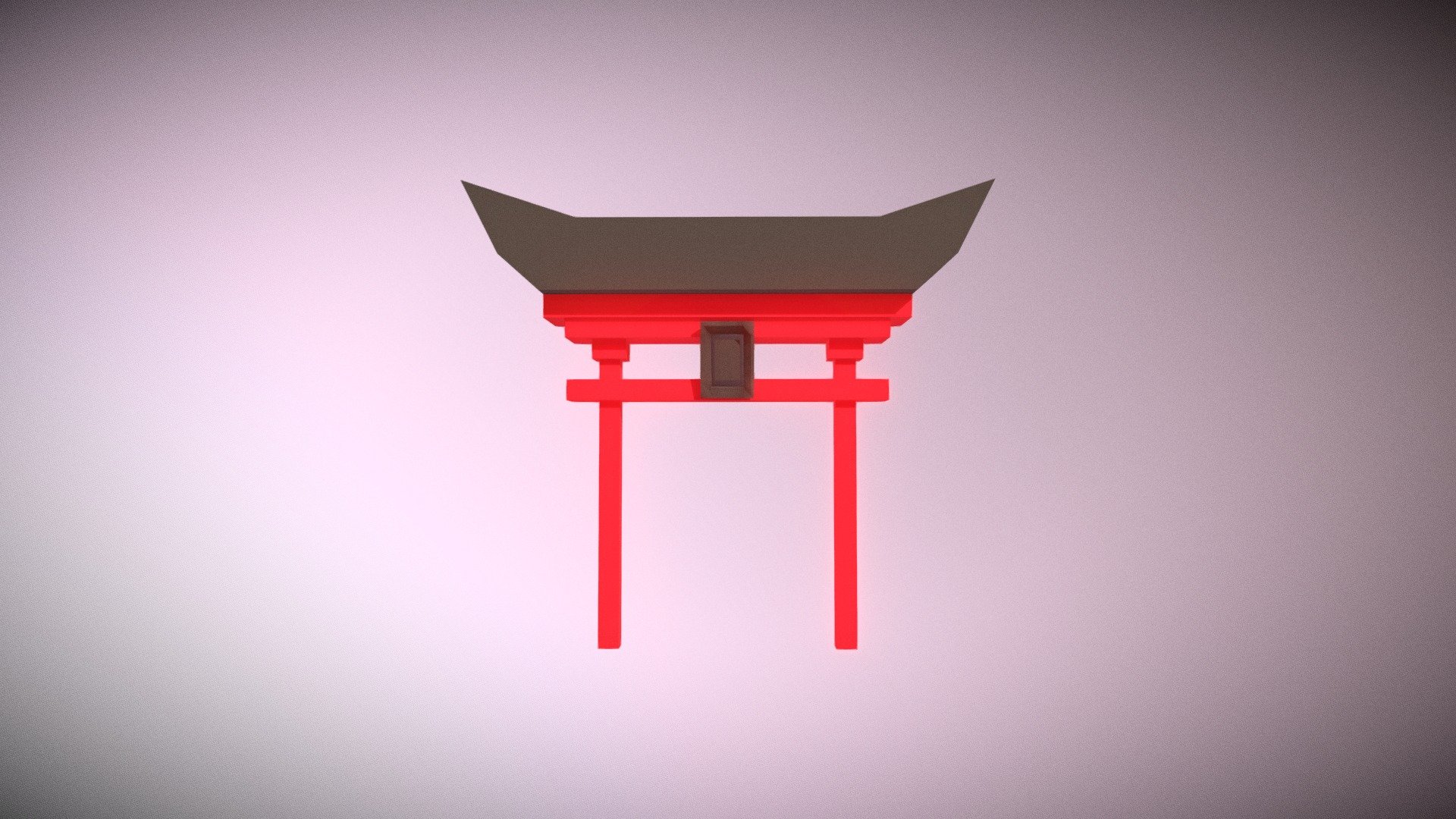 Japanese Gateway - Download Free 3D model by Hardbottle McFan ...
