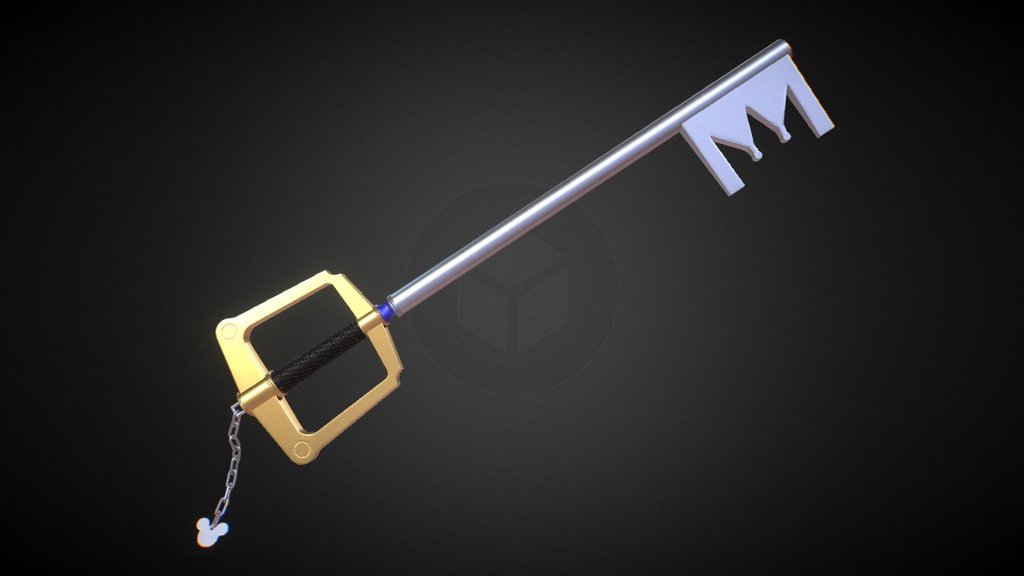 Royal Chain Keyblade - Kingdom Hearts [SGP] - 3D model by Wenceslas ...