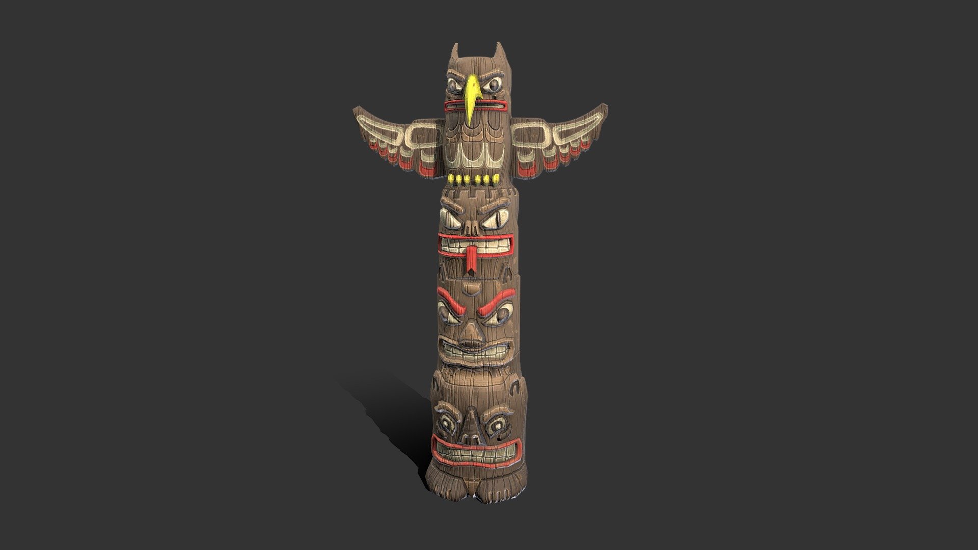 Camp Totem Pole - 3D model by TonyGalindo3d [98998c1] - Sketchfab