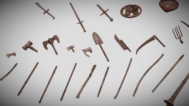Scythe 3D models - Sketchfab