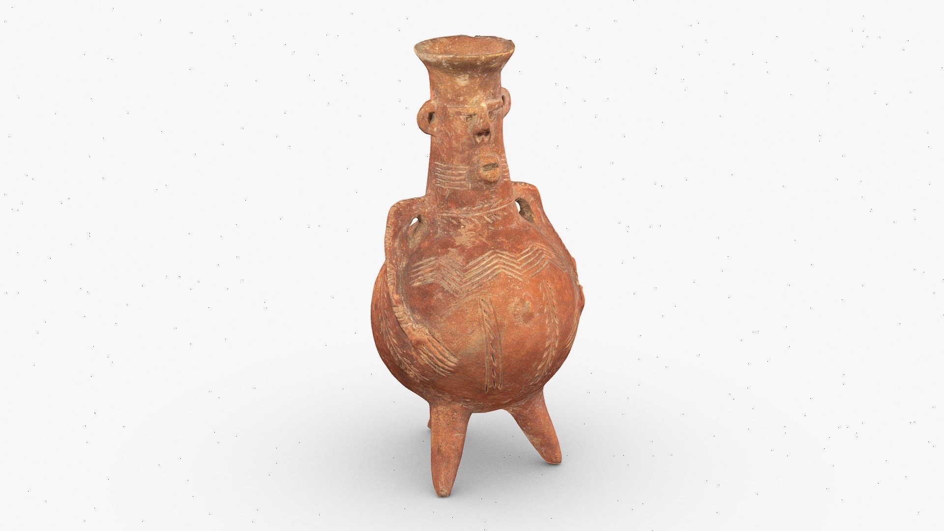 Anthropomorphic vase, Red Polished Ware - 3D model by inicosia_cyens ...