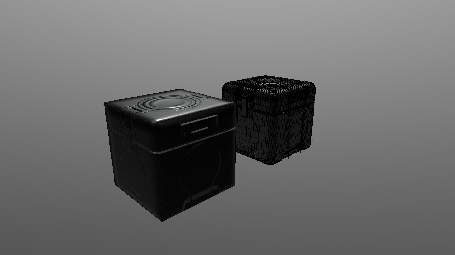 Learning 3dsMax 5: Normal Baking practice 2 - 3D model by PhilRe ...