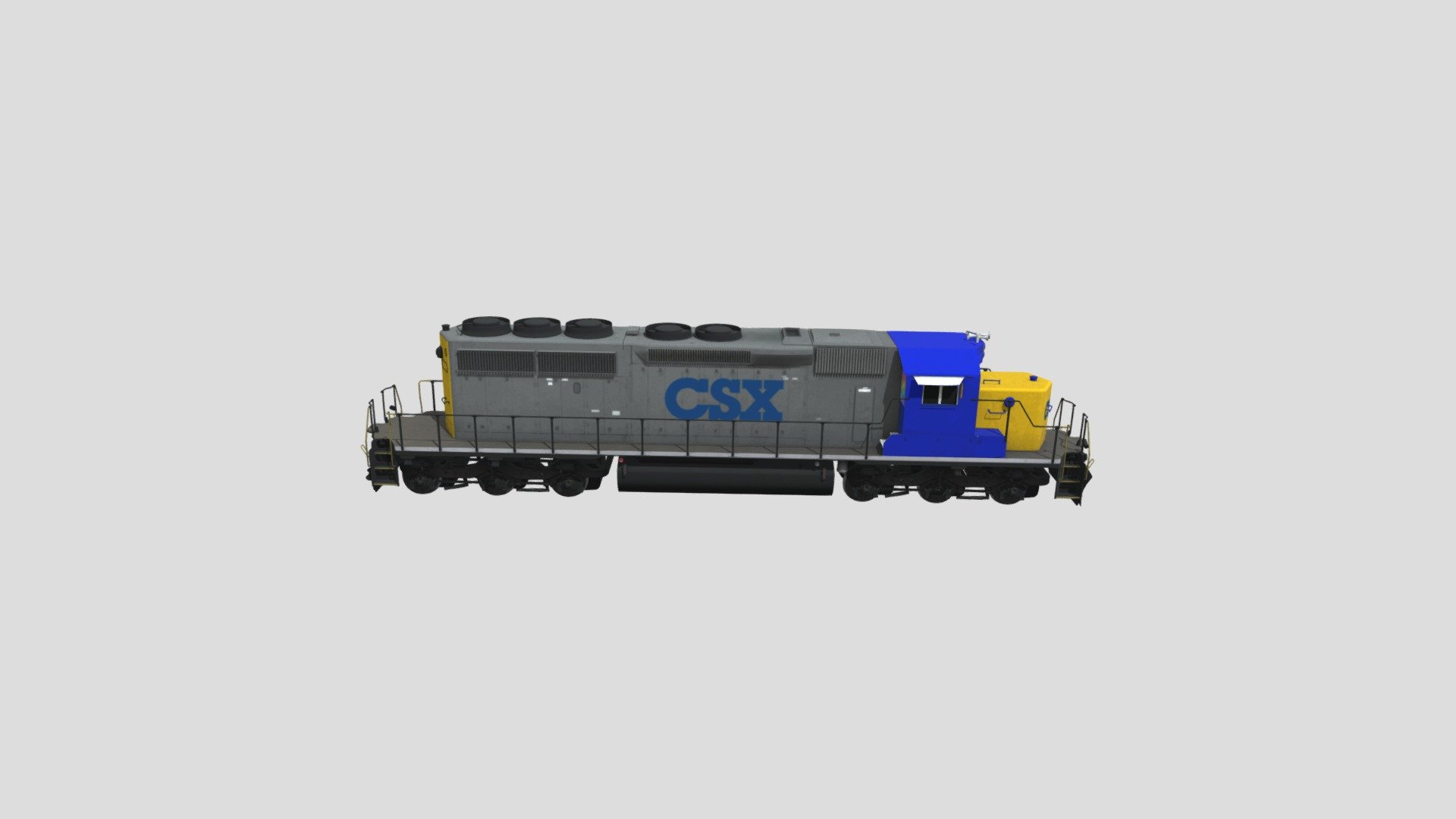 CSX YN2 SD40-2 - Download Free 3D model by twotrains4014 [989ae1b ...